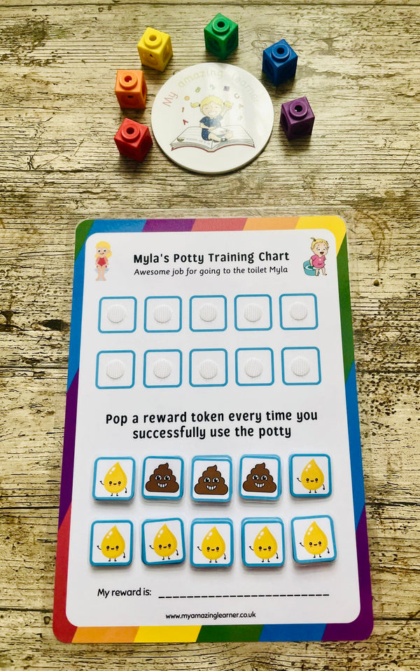 Potty / Toilet Training Chart – My Amazing Learner